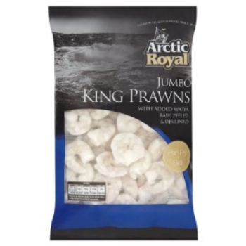 Jumbo King Prawns Arctic Royal 600g | Brittains Direct