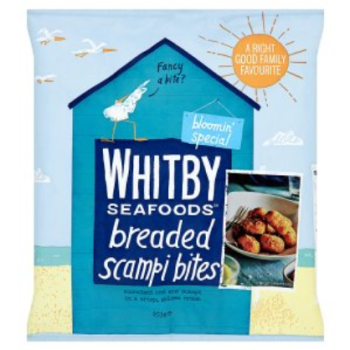 Breaded Scampi Bites Whitby Seafoods 203g - Brittains Direct